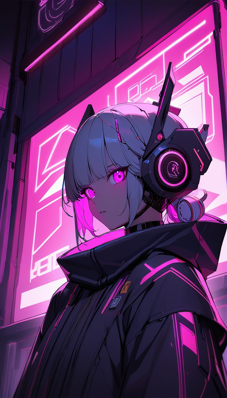 Female Cyborg (Cyberpunk) — Yodayo