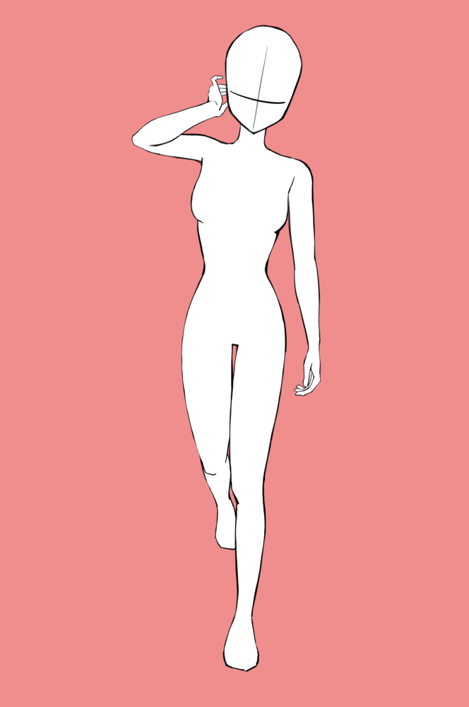 Controlnet pose reference pics: Standing — Yodayo