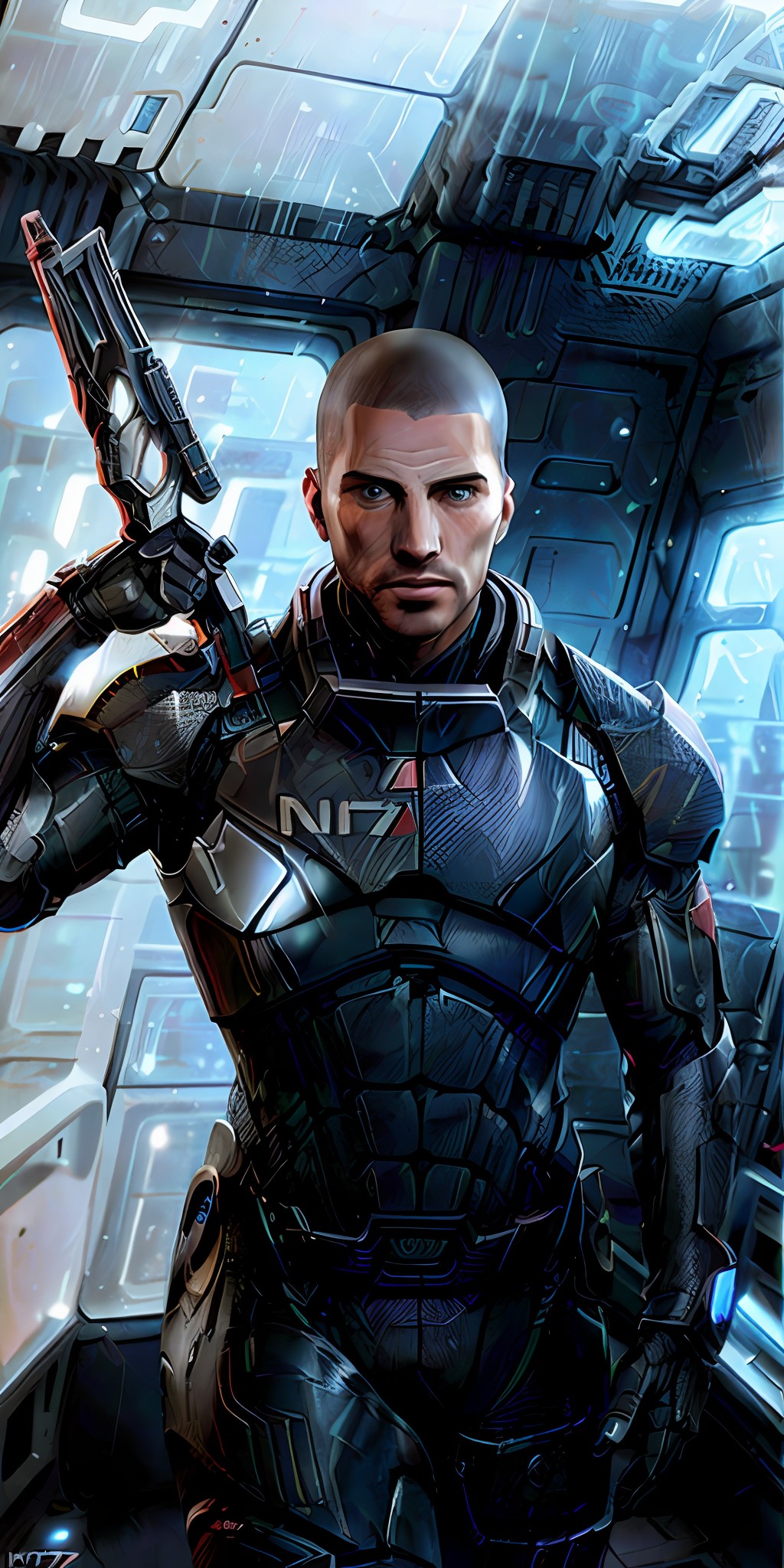 Happy N7 Day! (feat. John Shepard from Mass Effect) — Yodayo