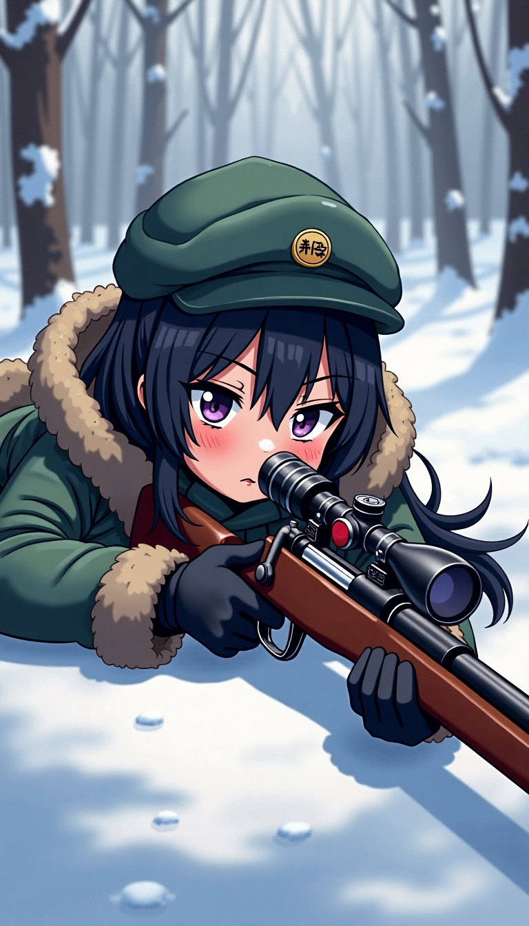 cute sniper — Yodayo