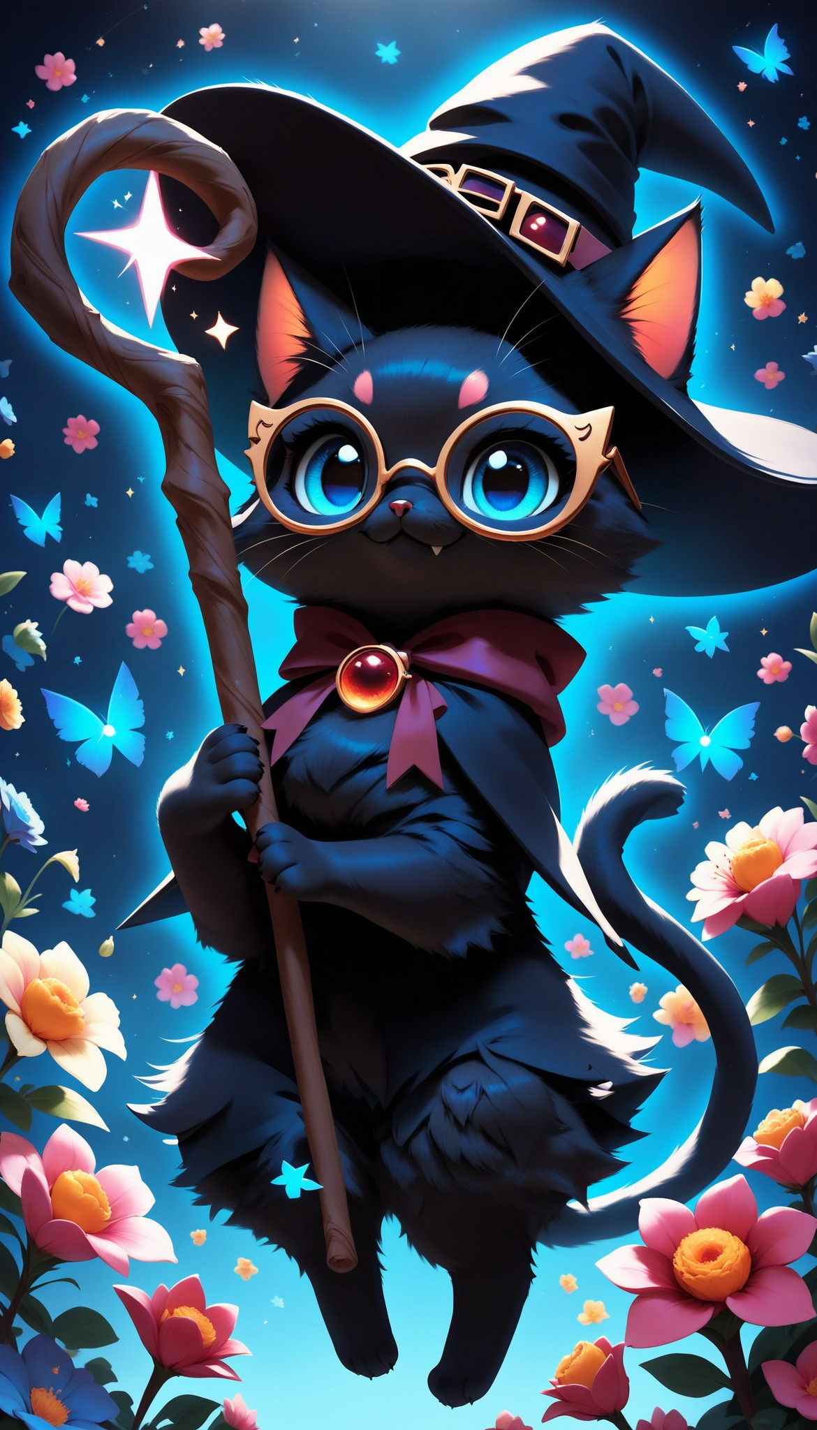 Black Cat Mage 🪄 — Yodayo