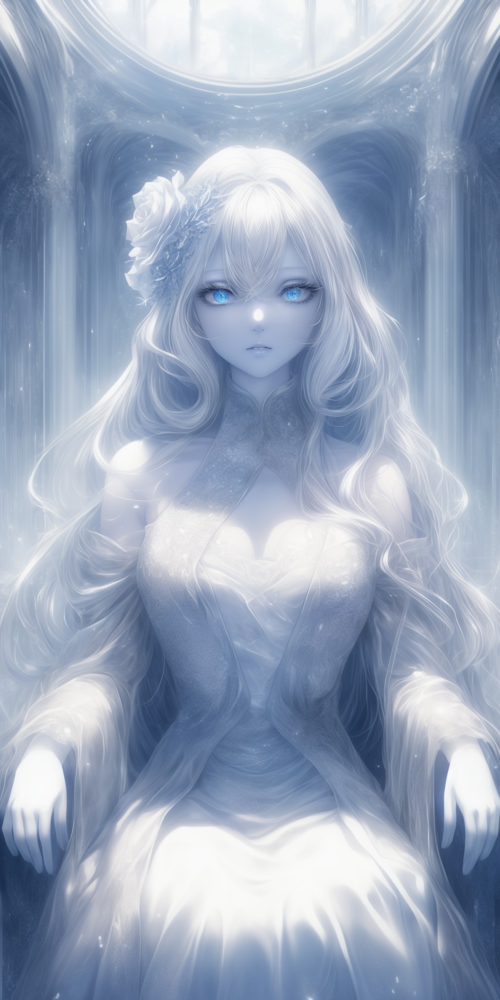 Albino Ice Queen — Yodayo