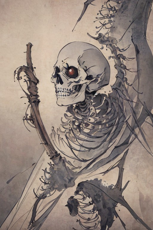 Skeleton [Monster Monday] — Yodayo