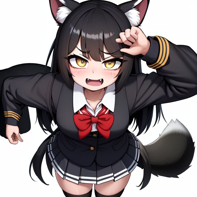 Himari the skunk girl bully (BOT IN DESC) — Yodayo