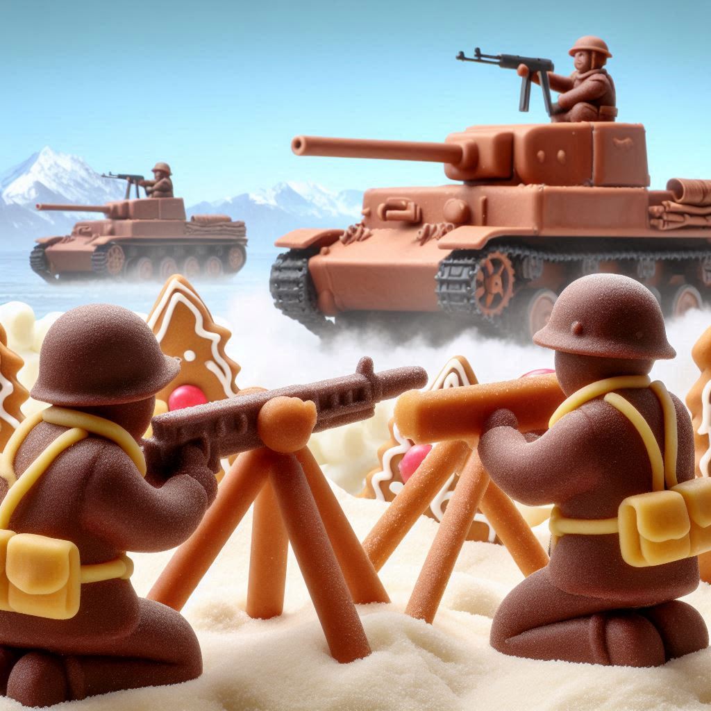 Chocolate army for Infet! (4 img) — Yodayo