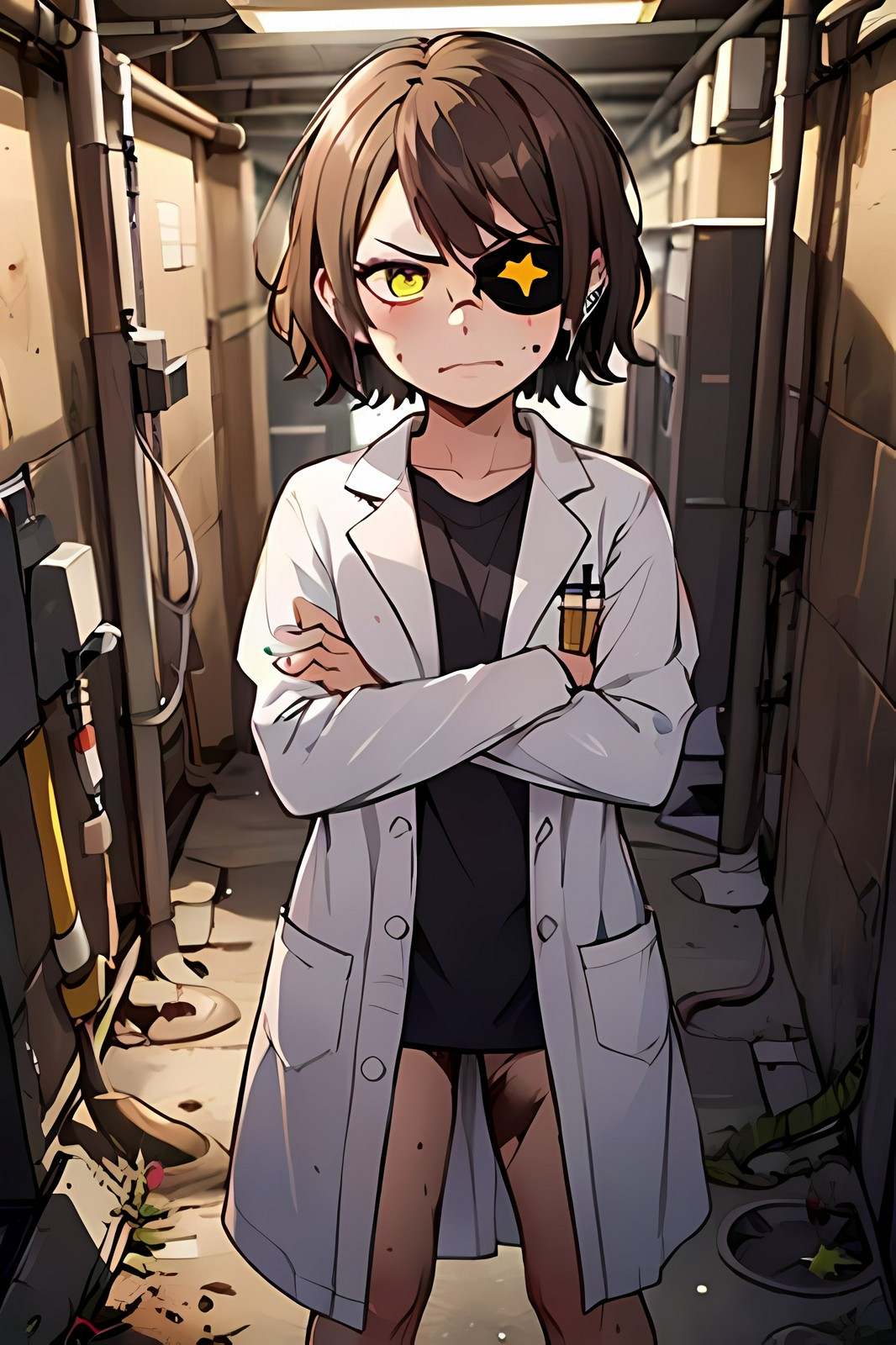 GLaDOS human potato form. — Yodayo