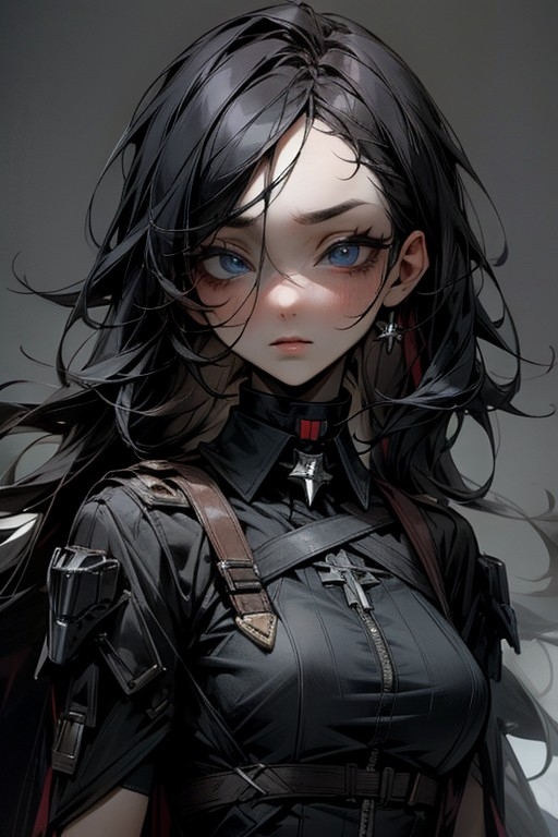 Goth Girlfriend Super Soldier 🪖 — Yodayo