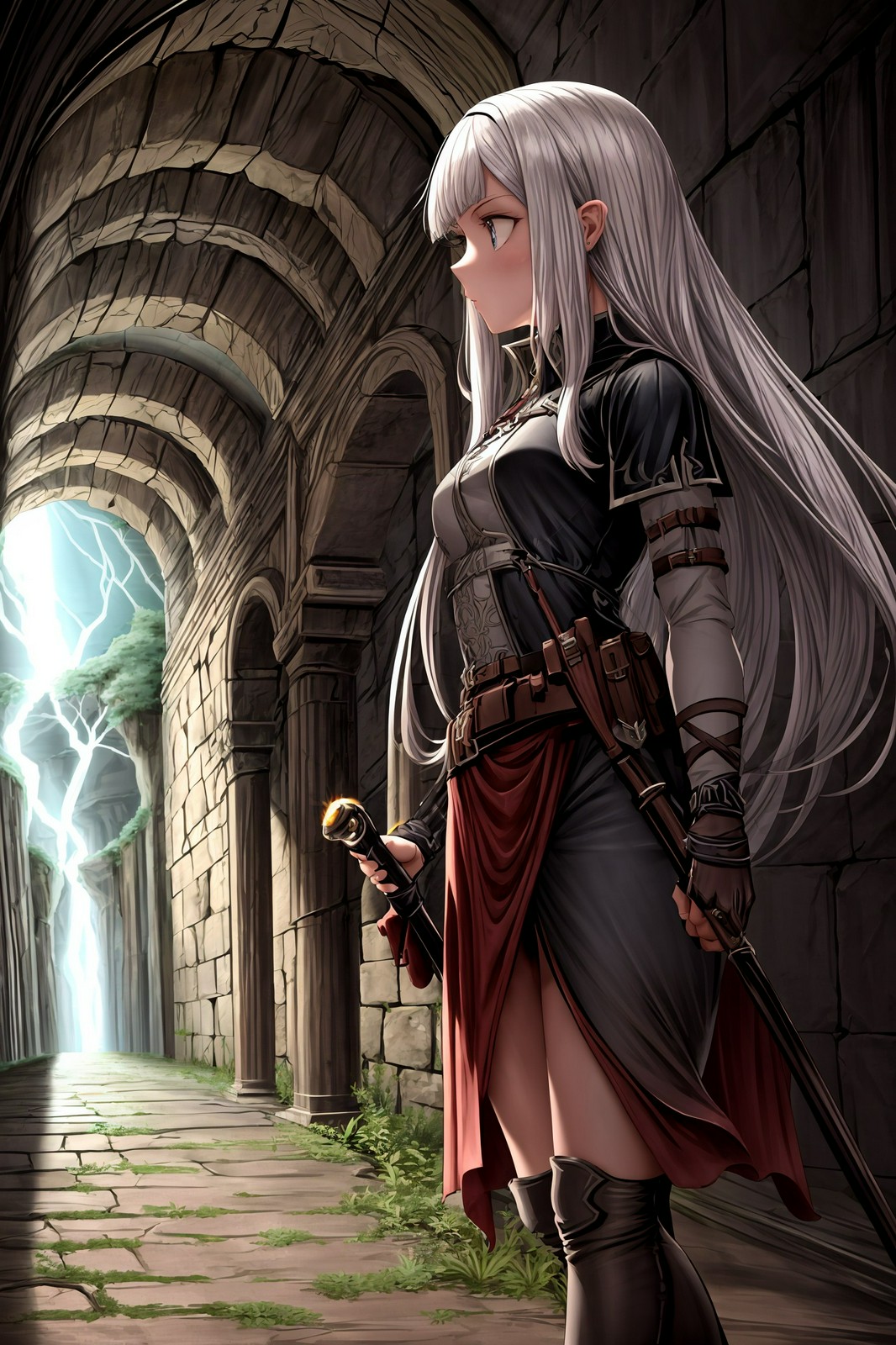 Exploring the ruins — Yodayo