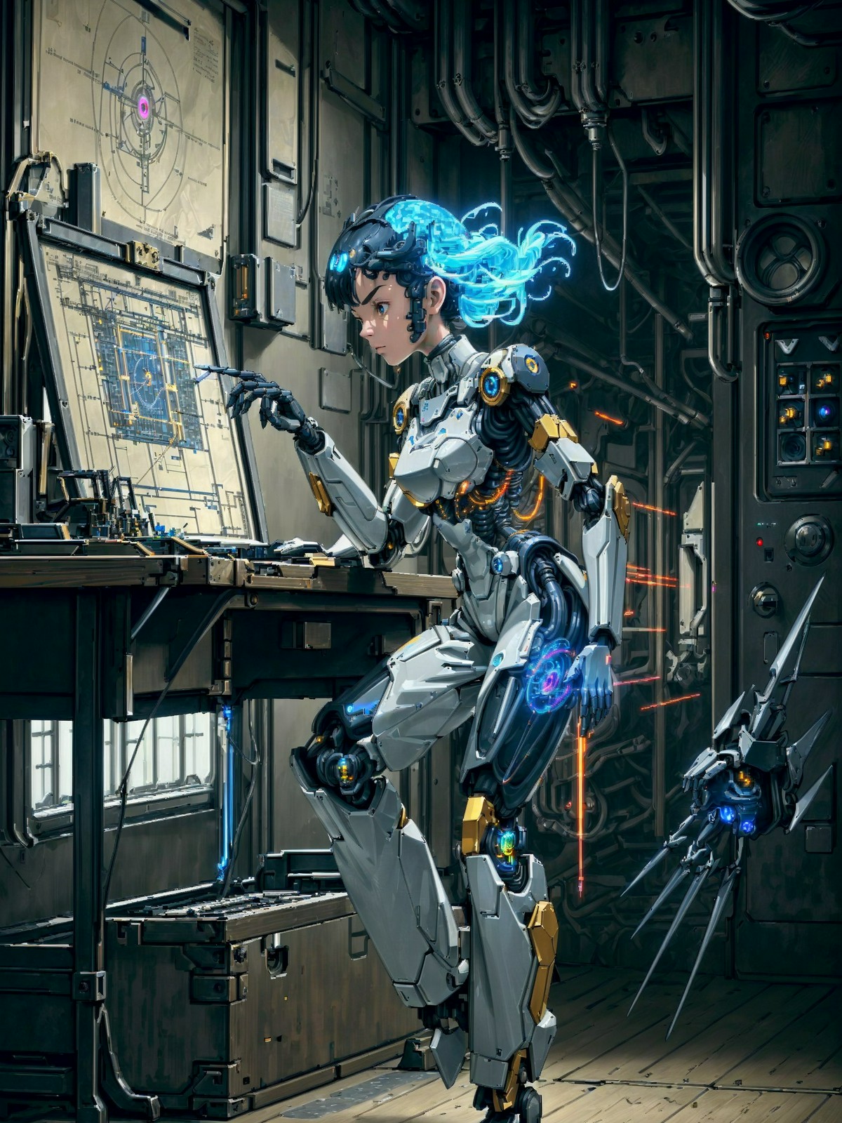 8-bit Mech Mechanic #3 — Yodayo