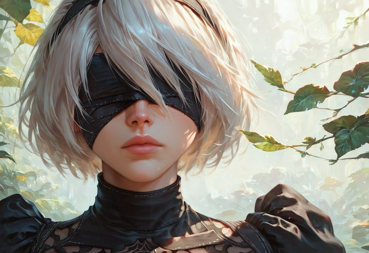 2B Portrait — Yodayo