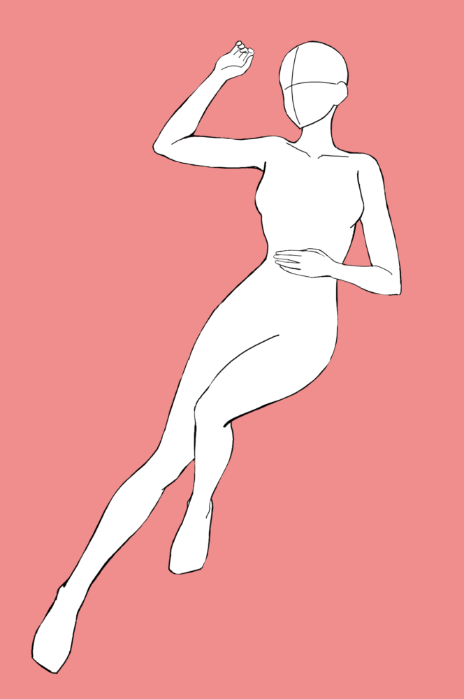 Controlnet pose reference pics: Lying down — Yodayo